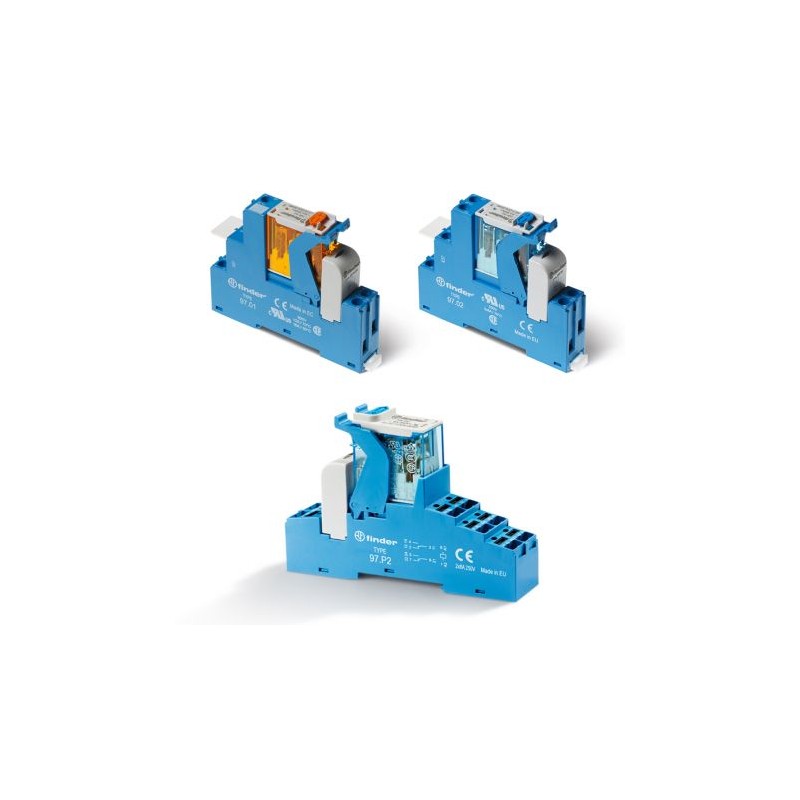 4C0291250050SPA FINDER Series 4C Relé modular de interface..