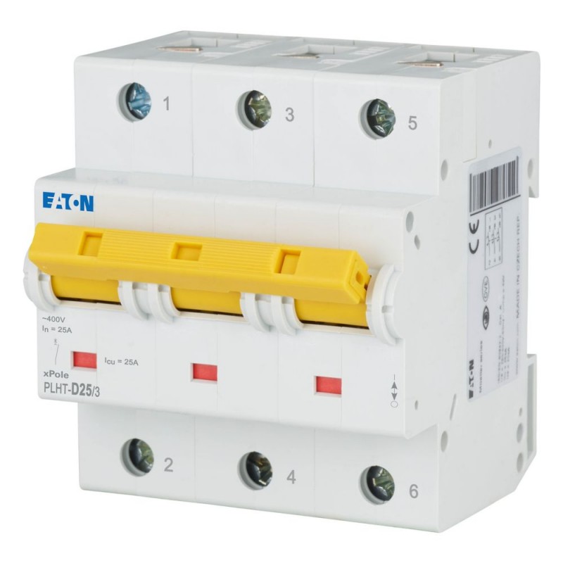 PLHT-D25/3 248043 EATON ELECTRIC Disjoncteur modulaire, 25..