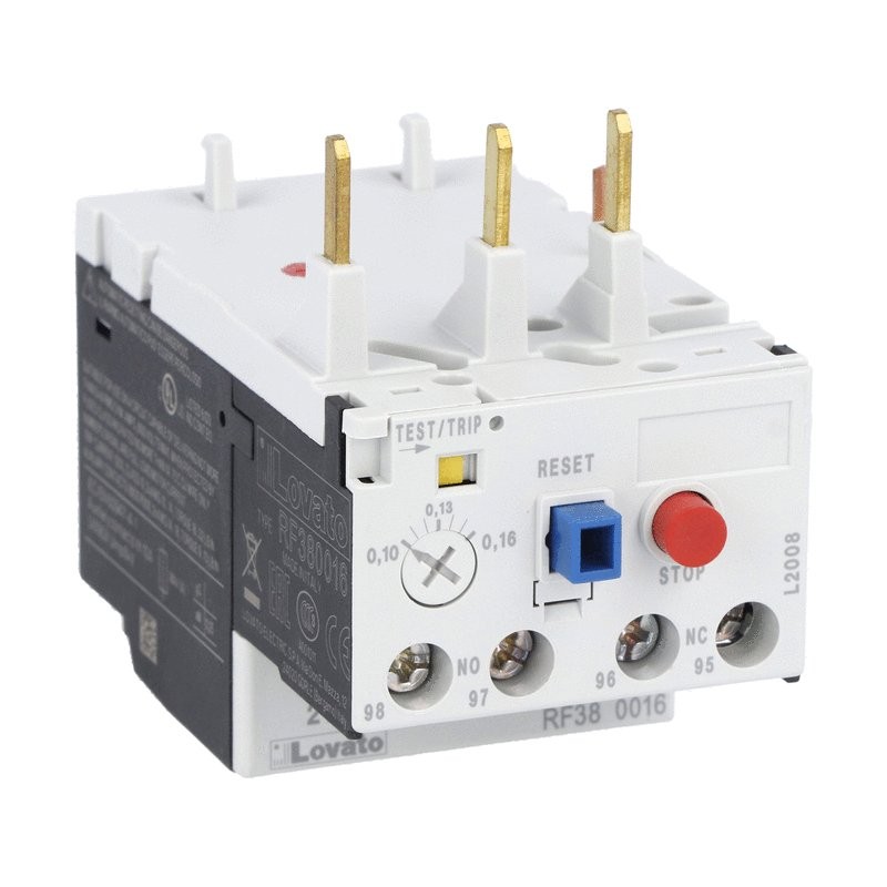 RF380160 LOVATO MOTOR PROTECTION RELAY, PHASE FAILURE / SI..