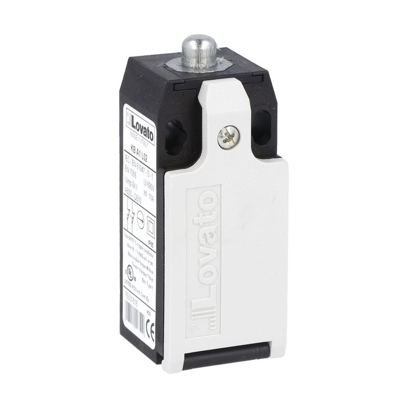 KBA1S11 LOVATO LIMIT SWITCH, K SERIES, TOP PUSH ROD PLUNGE..