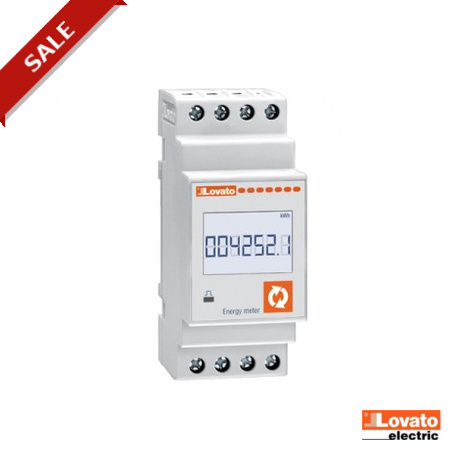 DMED130 LOVATO ENERGY METER, SINGLE PHASE, EXPANDABLE, 63A..