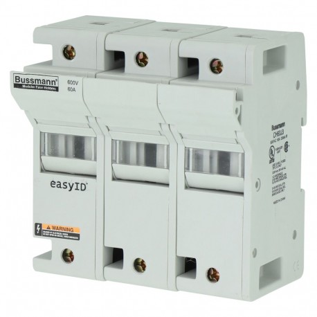 60AJ MODULAR FUSEHOLDER 3 POLE CH60J3 EATON ELECTRIC Fuse-..